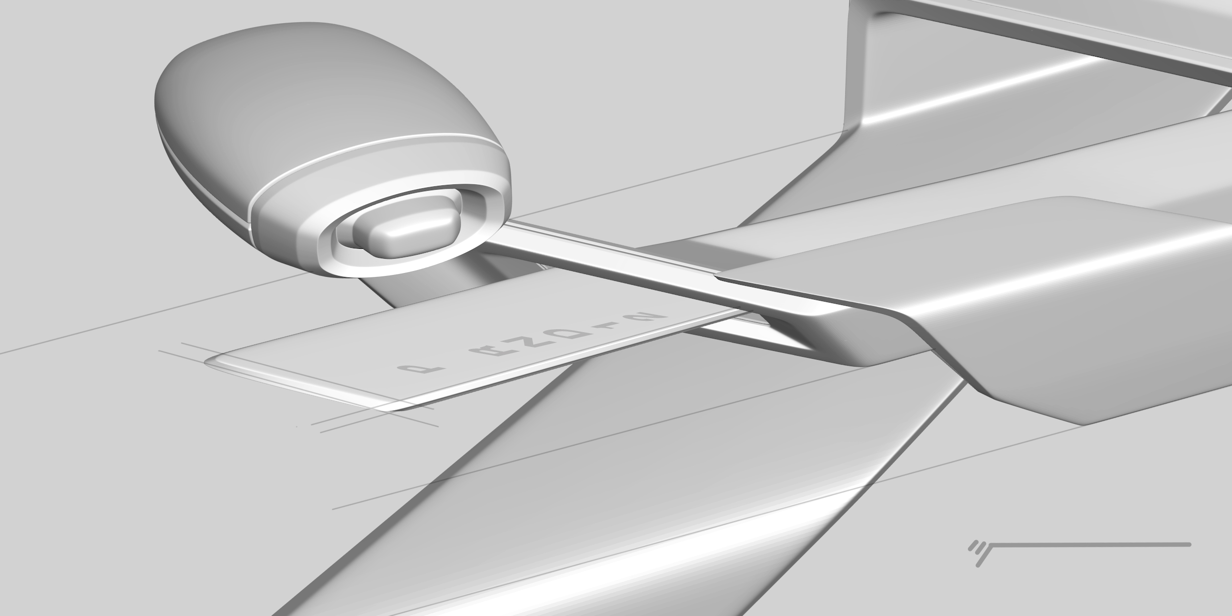 Detail Design: gear lever 3D study – TIVASDESIGN
