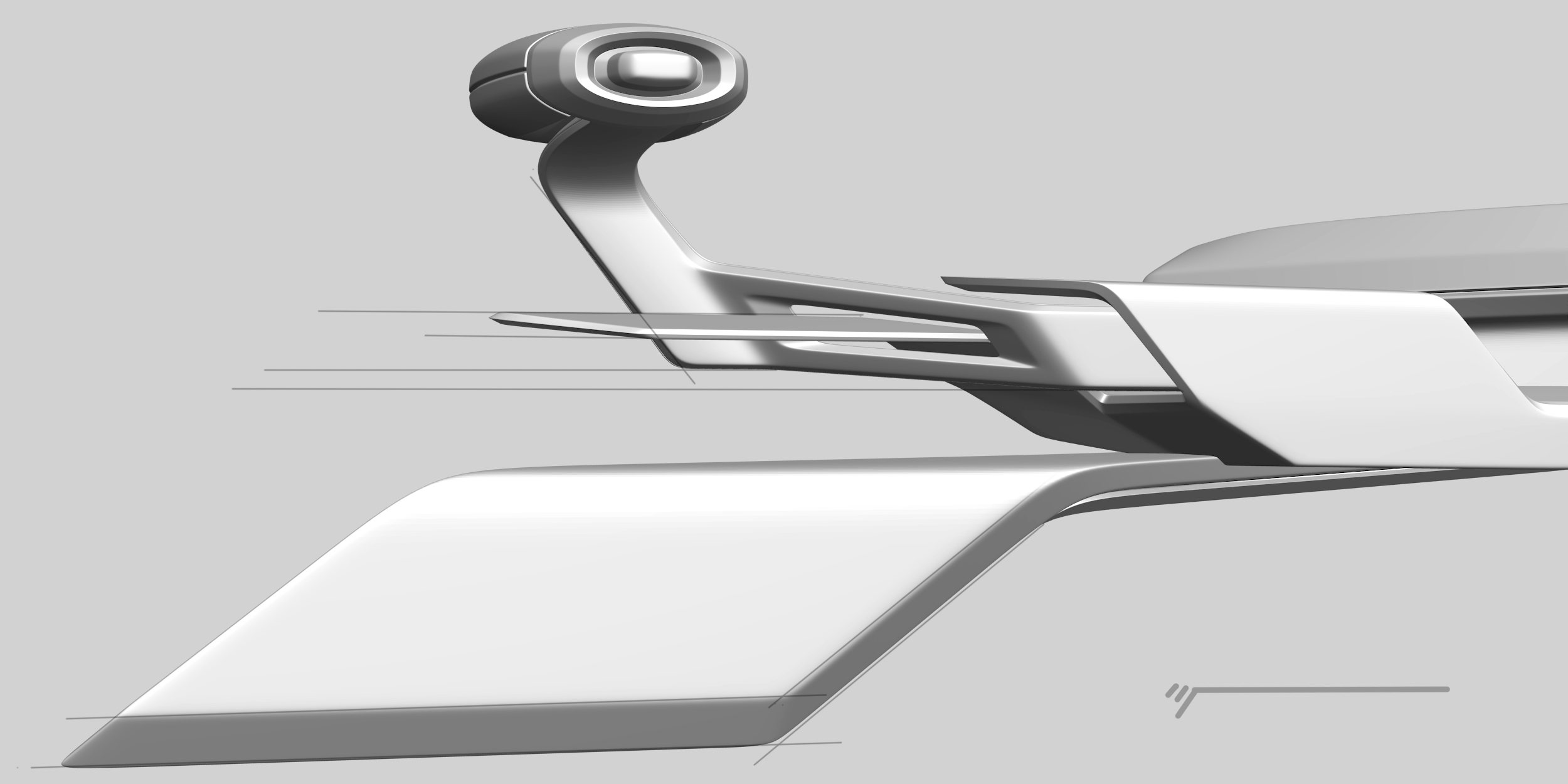 Detail Design: gear lever 3D study – TIVASDESIGN
